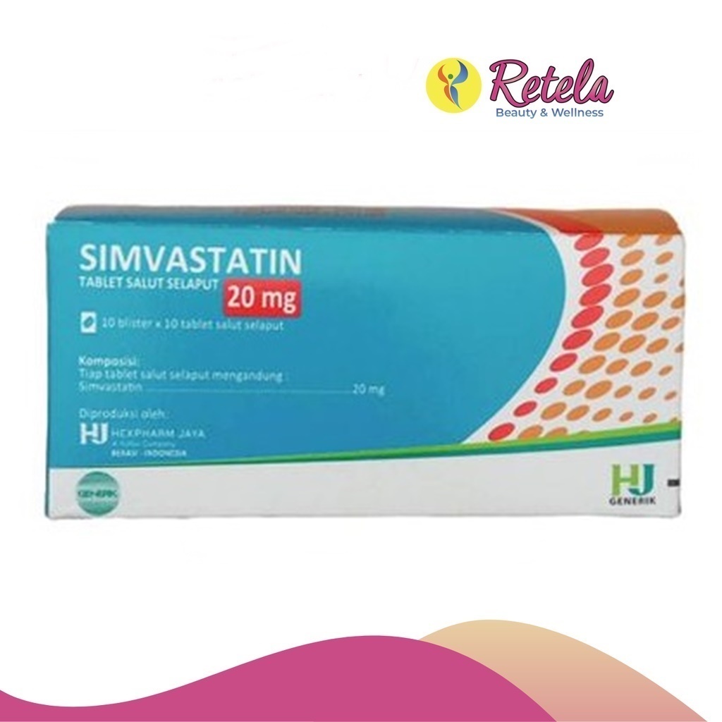 Jual SIMVASTATIN 20MG BOX ORIGINAL | Shopee Indonesia