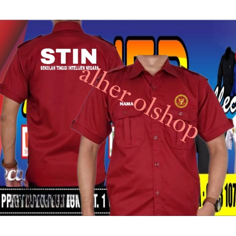 Jual lengan pendek kemeja STIN baju STIN seragam STIN Pdh STIN pdl STIN ...