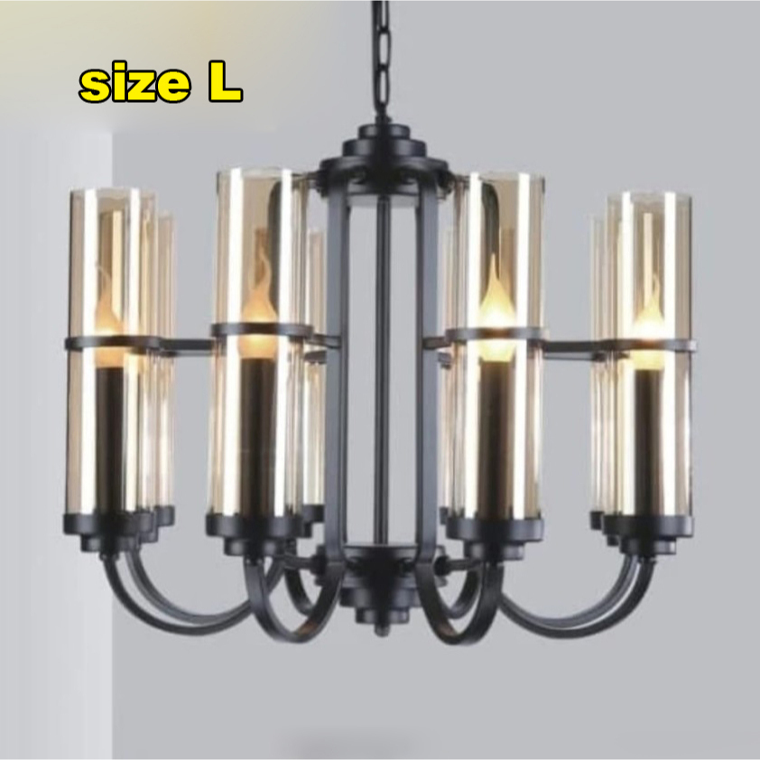 Jual lampu hias gantung cabang kaca tabung modern classic minimalis ...