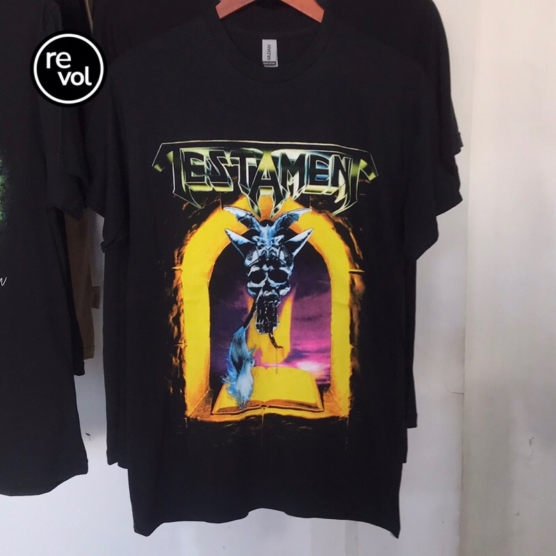Jual KAOS BAND OFFICIAL TESTAMENT - THE LEGACY BACKPRINT (ORIGINAL ...