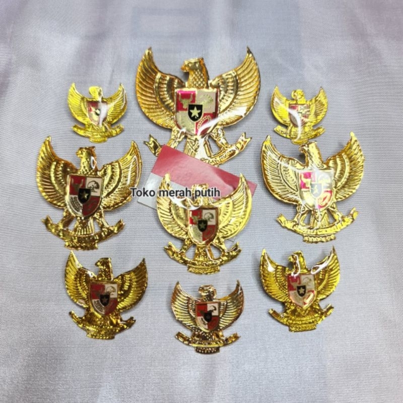 Jual Pin bros garuda paskibra bahan kuningan variasi lengkap | Shopee ...