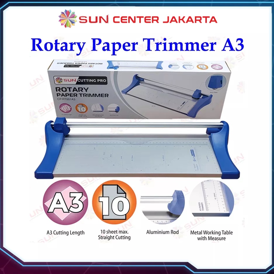 Jual Murah Spesial Alat Potong Kertas Rotary A3 A2 Vertikal 44 mm ...