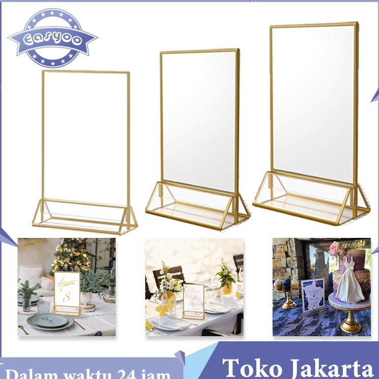 Jual Obral Murah Stand Akrilik Stand Brosur Stand Menu Holder Menu ...
