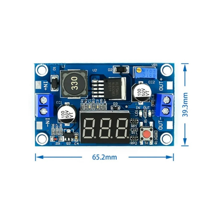 Jual Modul XL6009 Voltmeter Adjustable DC-DC Step Up Boost Converter Module | Shopee Indonesia