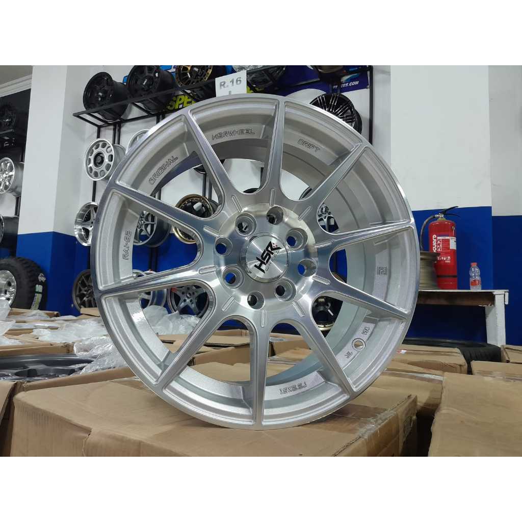 Jual jual velg hsr paketan dengan ban 185 55 r15 forceum cocok unutk ...