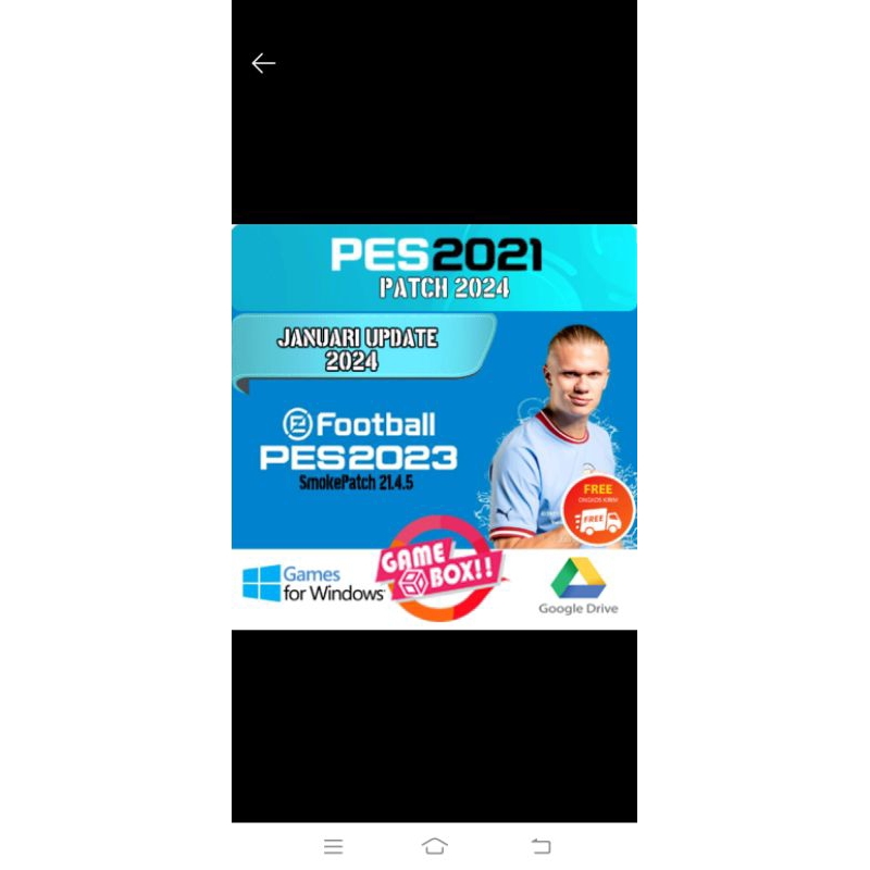 Jual PES 2021 SMOKE PATCH 2024 - PC Games | Shopee Indonesia