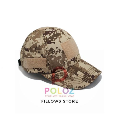 Jual Topi Taktikal | Topi Army | Topi Militer Velcro | Shopee Indonesia