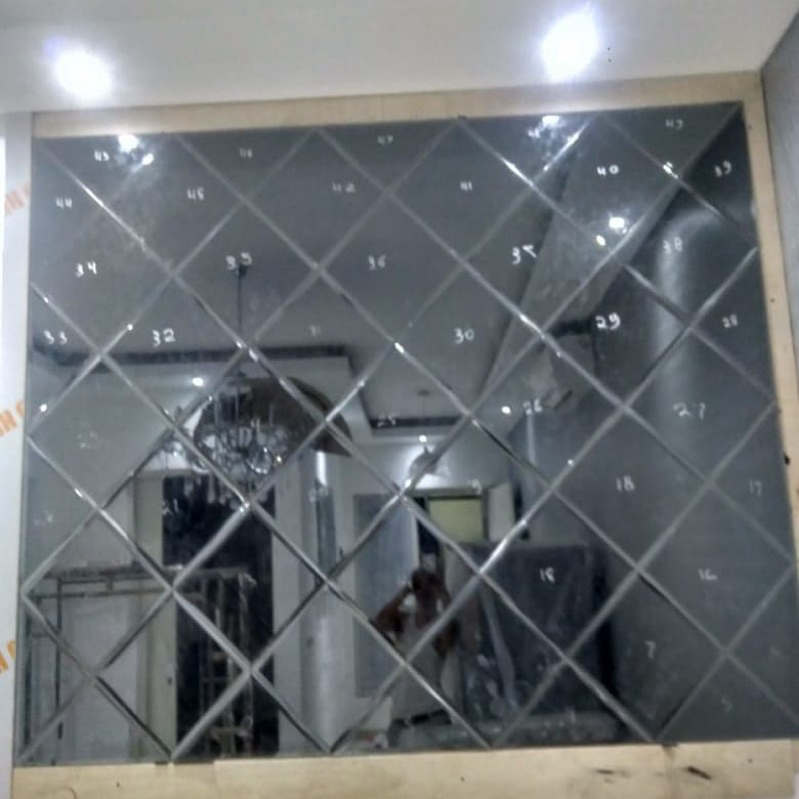 Jual Custom 100x120 Tebal 3mili m Bevel 1cm FREE PACKING KAYU DAN ...