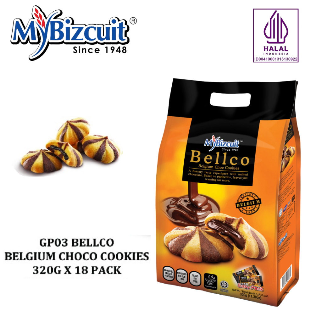 Jual My Bizcuit - Gift Pack 320gr / Belgium Choco / Melting Almond ...