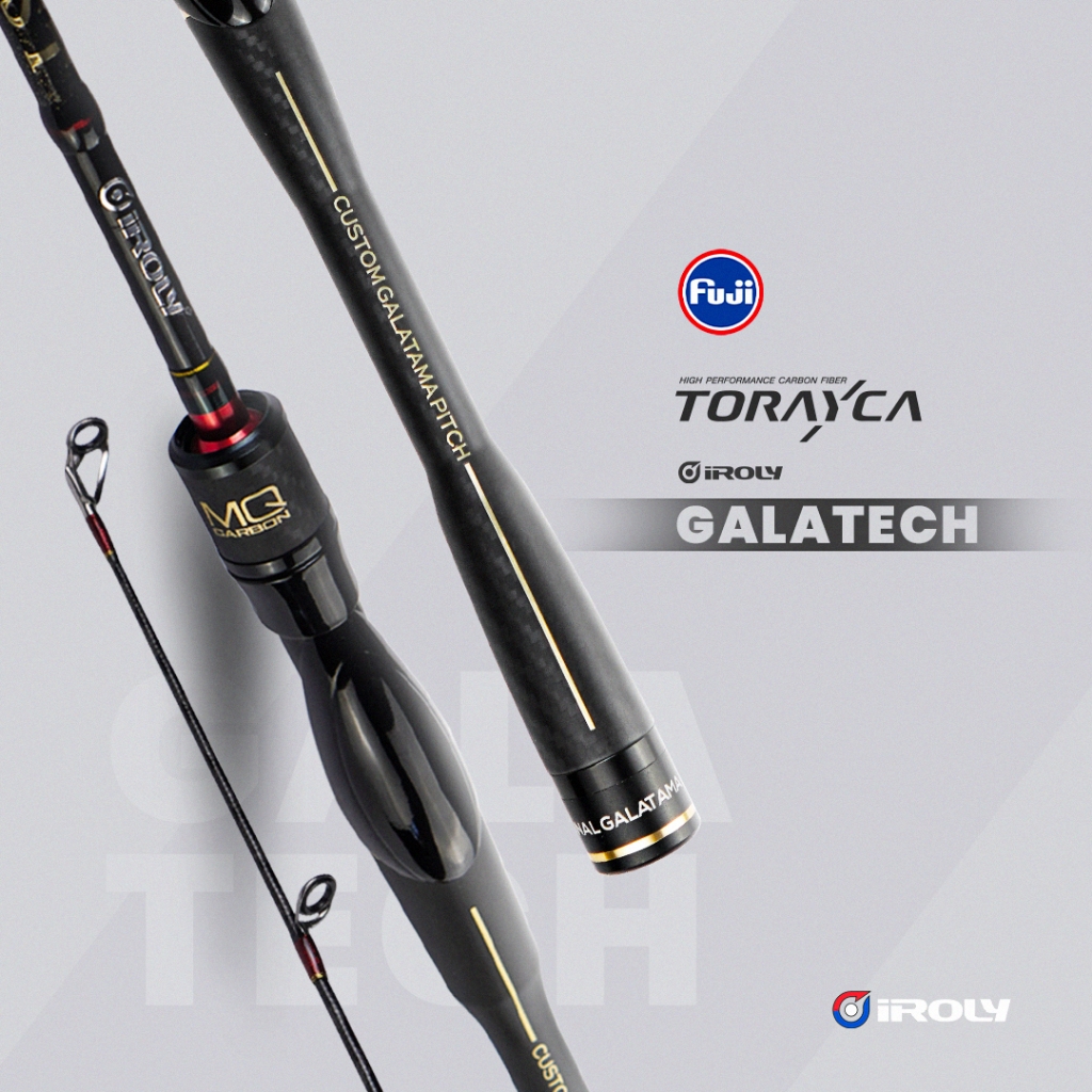 Jual Joran Iroly Galatech Solid Carbon Fuji | Shopee Indonesia