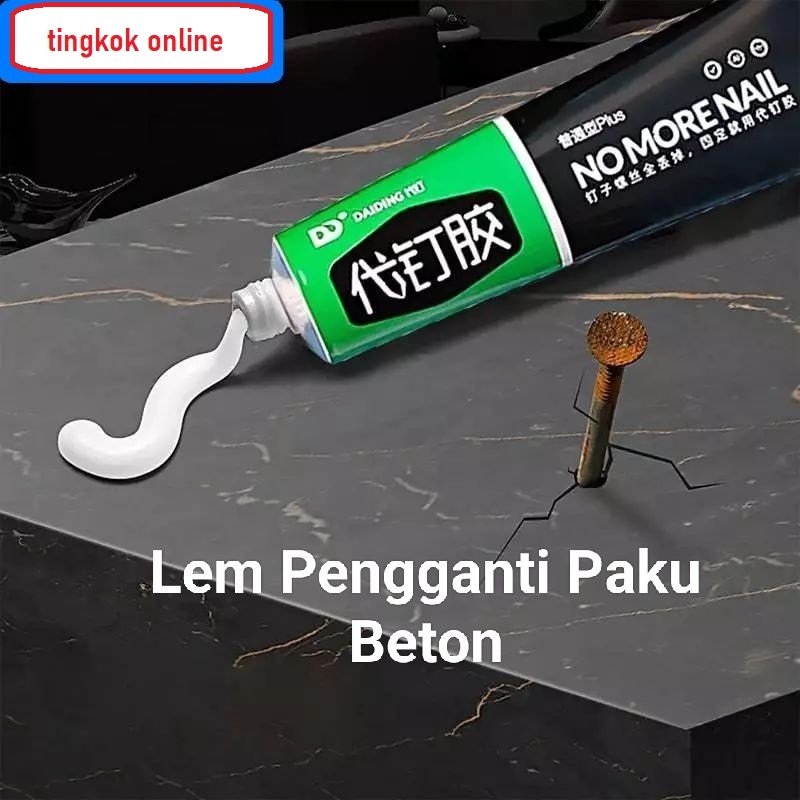 Jual Lem Pengganti Paku Sekrup Skrup Tembok No More Nail Glue Perekat ...