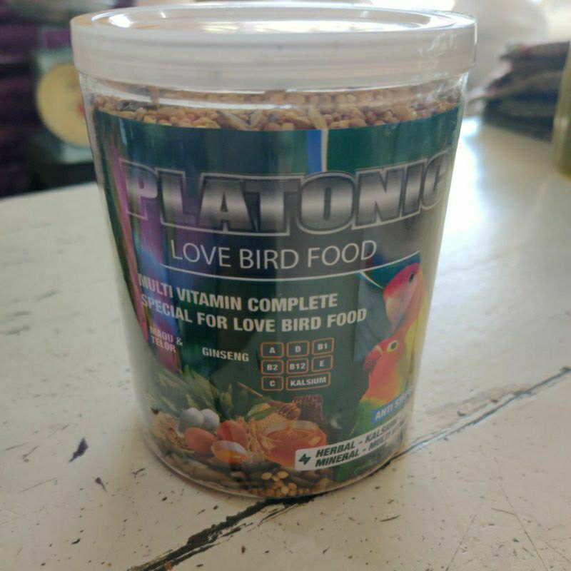 Jual MAKANAN / PAKAN BURUNG PLATONIC LOVEBIRD | Shopee Indonesia