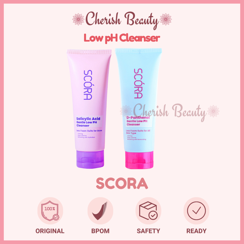 Jual SCORA 1% Salicylic Acid Gentle Low pH Cleanser Sabun Cuci Muka ...