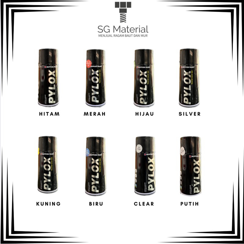 Jual PYLOX NIPPON PAINT SEMUA VARIAN WARNA 300cc | Shopee Indonesia