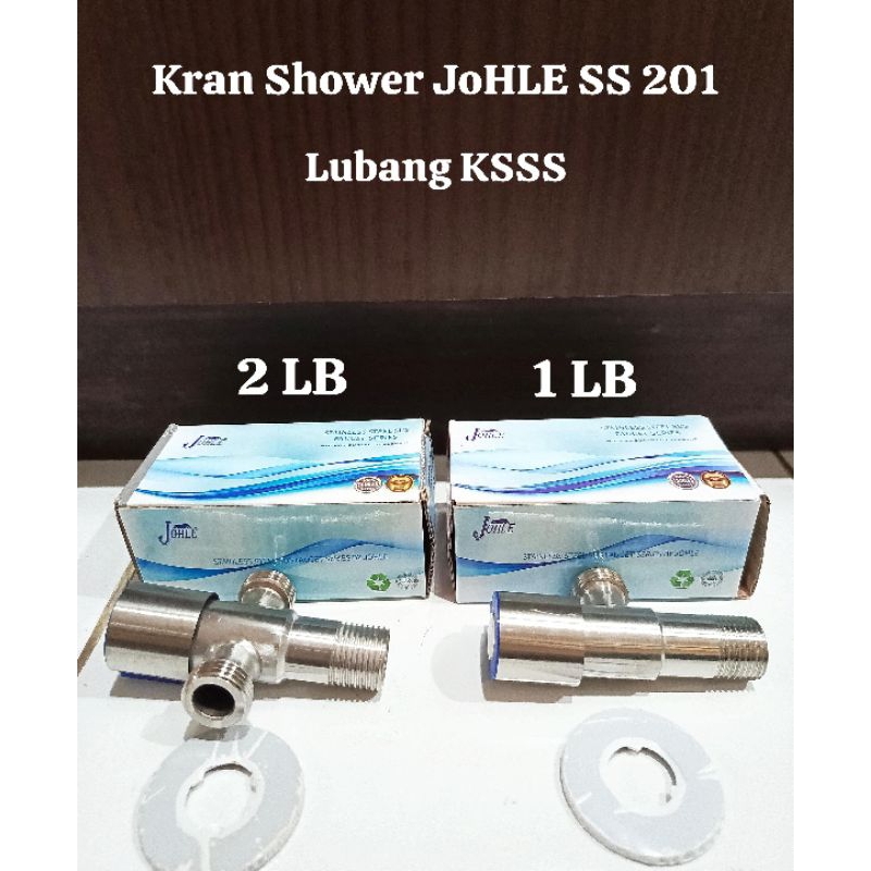 Jual Kran Shower JOHLE lubang KSSS/ Kran cabang shower Toliet Tunggal ...