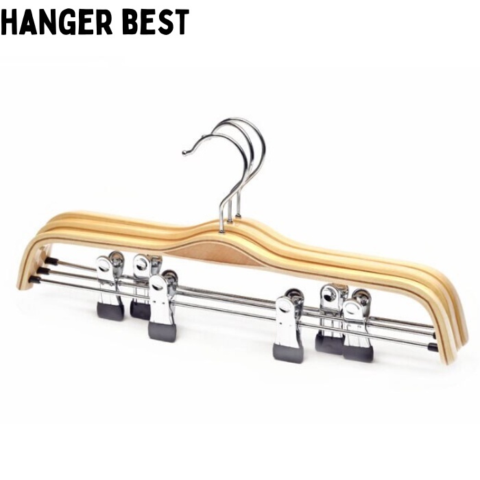 Jual Hanger Gantungan Jepit kayu ZRA | Hanger Kayu Zara Dewasa Harga ...