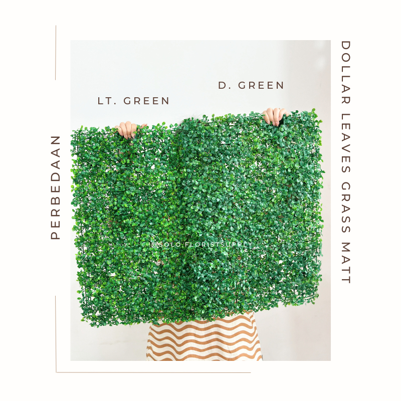 Jual GRASS MAT SINTETIC / Daun alaska / Daun diNding / Dekorasi cafe ...