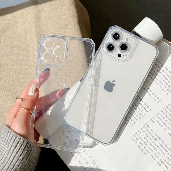 Jual CLEAR AIRBAG CASE POLOS TRANSPARAN tTYPE HP LENGKAP | Shopee Indonesia