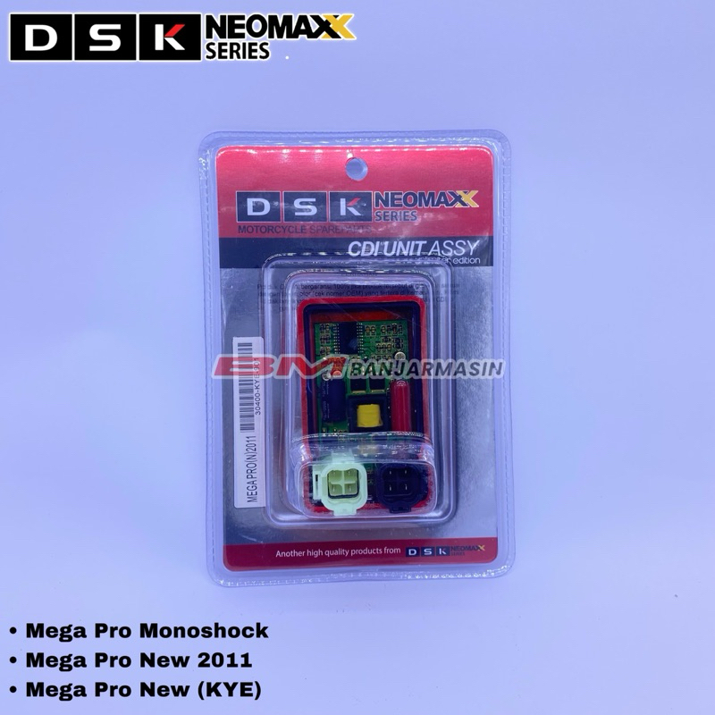 Jual CDI UNIT RACING MEGA PRO NEW 2011 / MEGA PRO MONOSHOCK / MEGA PRO ...