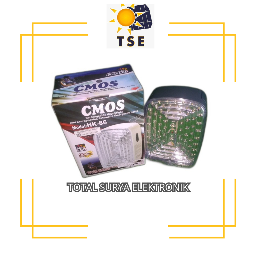 Jual CMOS EMERGENCY LAMP HK-86 | Shopee Indonesia