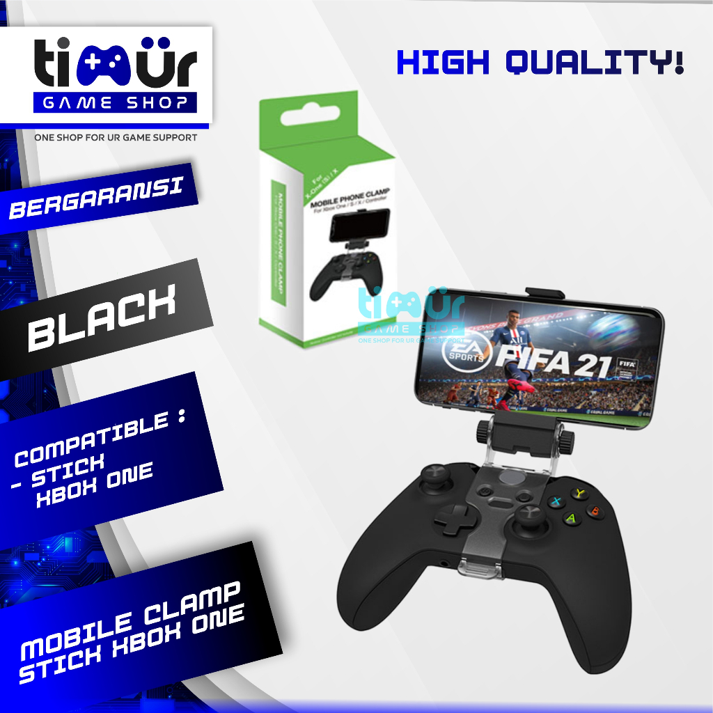 Jual Mobile Clamp Game Klip Holder HP Phone Android Stik Stick Xbox One ...
