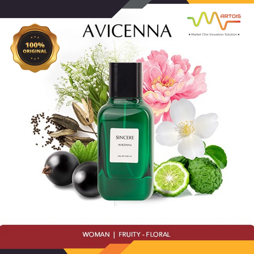Jual Avicenna Sincere Women (New) Eau De Parfum 100 ml / Parfum Wanita ...