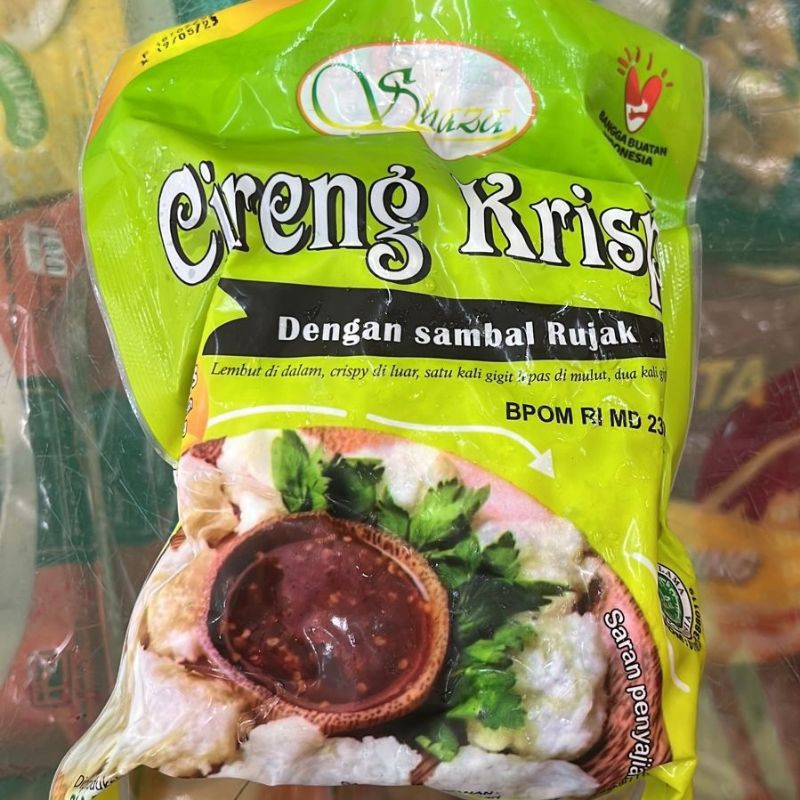 Jual cireng krispi bumbu rujak frozen food bu odeh | Shopee Indonesia