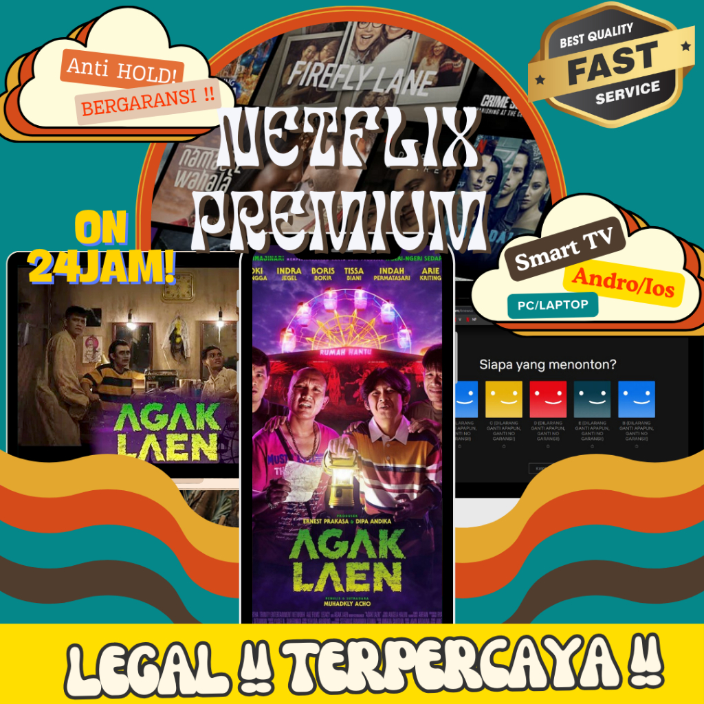 Jual NETFLIX PREMIUM ANTI SCREEN LIMIT 4K UHD | Shopee Indonesia