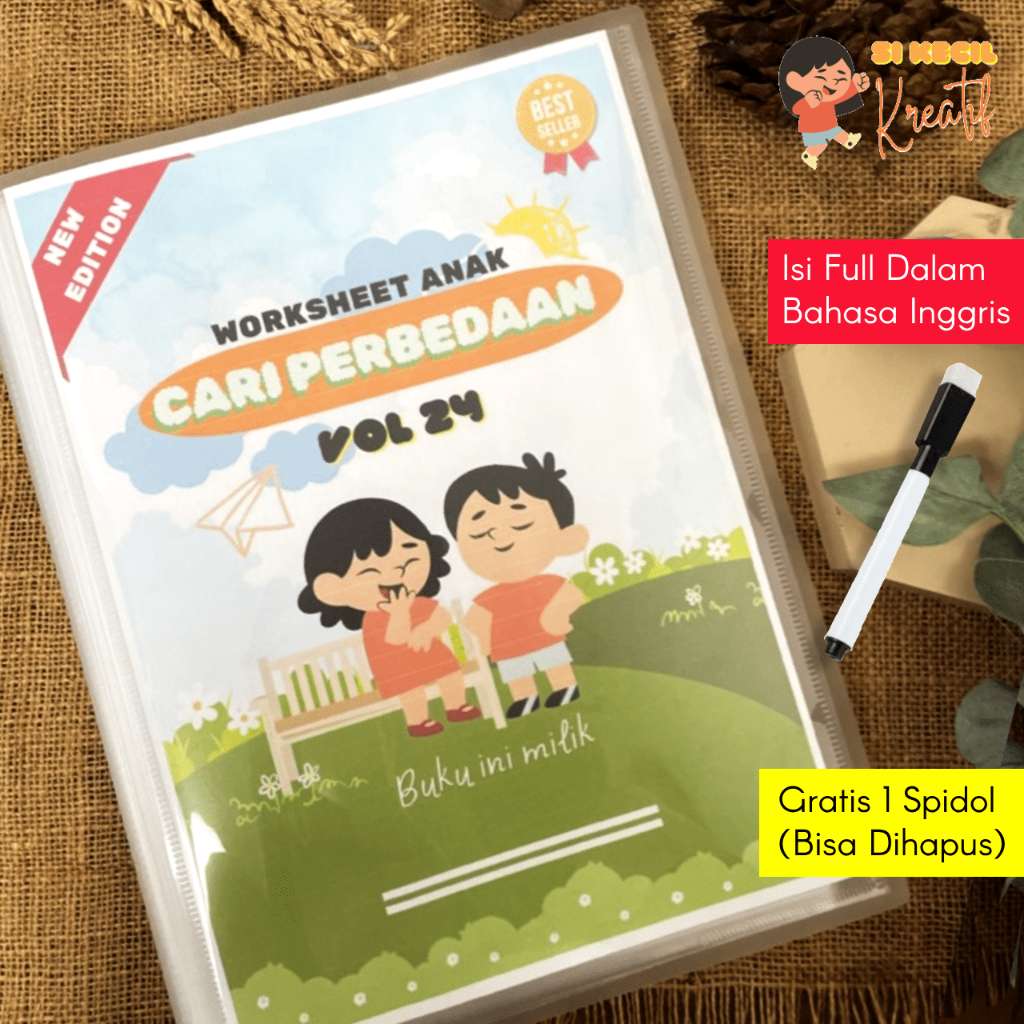 Jual Volume 24 - Cari Perbedaan - WORKSHEET BUKU BELAJAR AKTIFITAS DAN ...