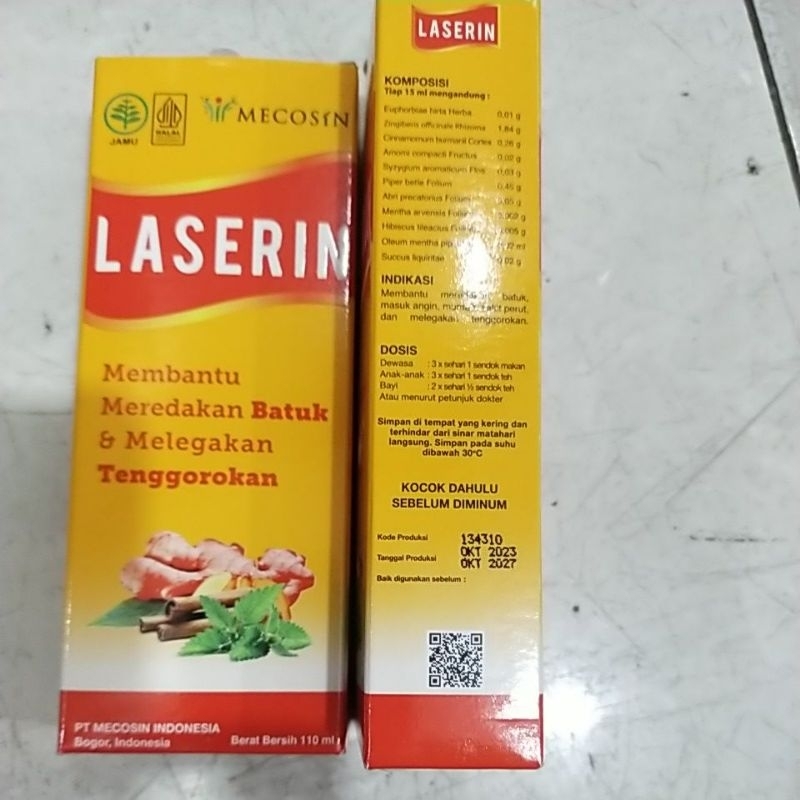 Jual Laserin Meredakan Batuk 110 ml | Shopee Indonesia