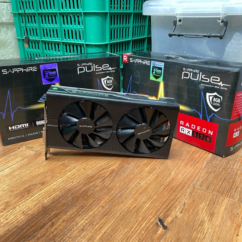 Jual VGA SAPPHIRE RX 570 8GB DDR5 2ND | Shopee Indonesia