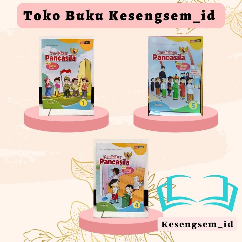 Jual Buku Pendidikan Pancasila Kelas 1, 2, 3, 4, 5, 6 SD/MI Kurikulum Merdeka - Pustaka Mulia ...
