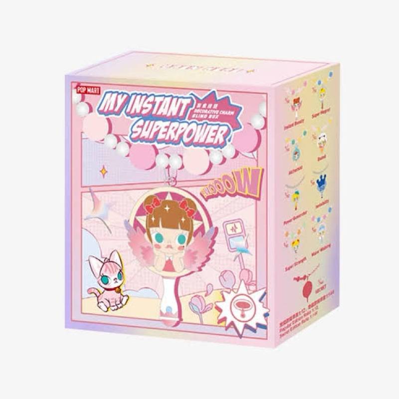 Jual [READY] POPMART MOLLY My Instant Super Power Decorative Strap ...