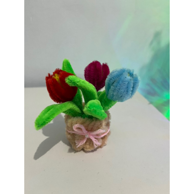 Jual Bunga Tulip Mini ( Pipe Cleaner ) | Shopee Indonesia