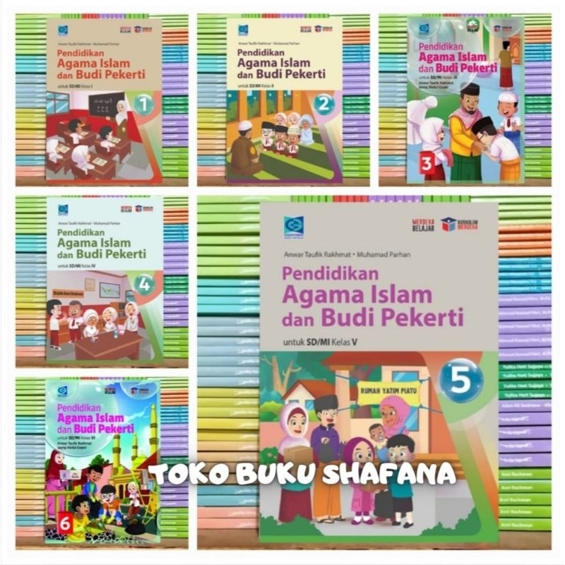 Jual Buku Pendidikan Agama Islam Kelas 1 2 3 4 5 6 SD Grafindo Kurikulum Merdeka ( KURMER ...
