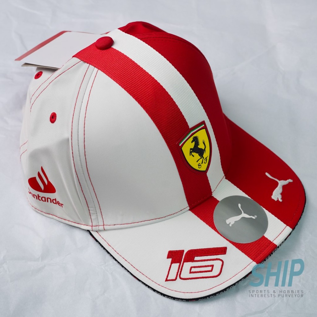 Jual Topi FERRARI LECLERC driver cap MONACO GP 2024 F1 original special ...
