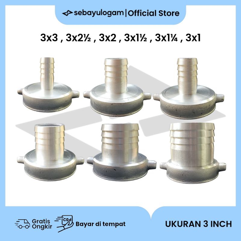 Jual Drat Nepel Soket Socket Alkon Mesin Pompa Air Irigasi 3 Inci Semua ...