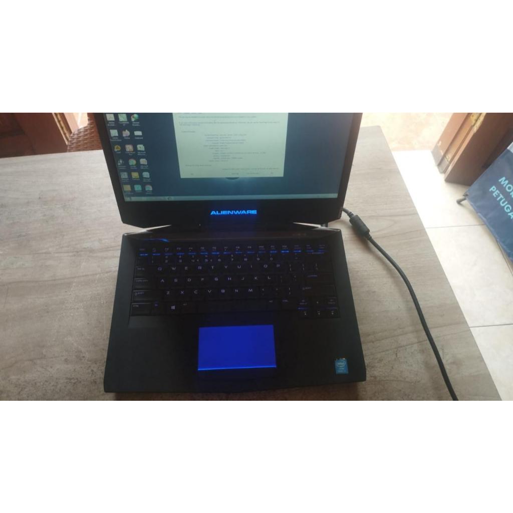Jual Laptop gaming DELL ALIENWARE 14 core i7 gen 4 ram 8gb | Shopee ...