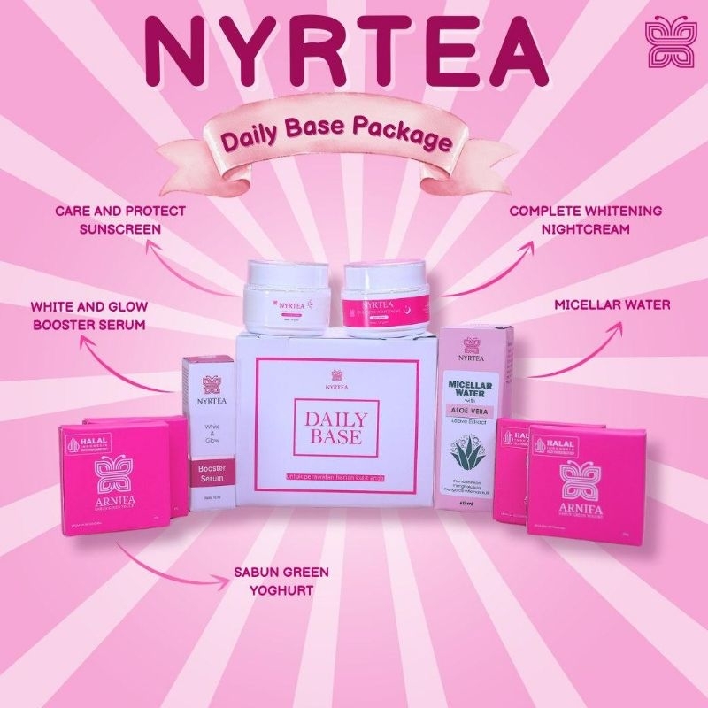 Jual paket lengkap skincare nyrtea | Shopee Indonesia