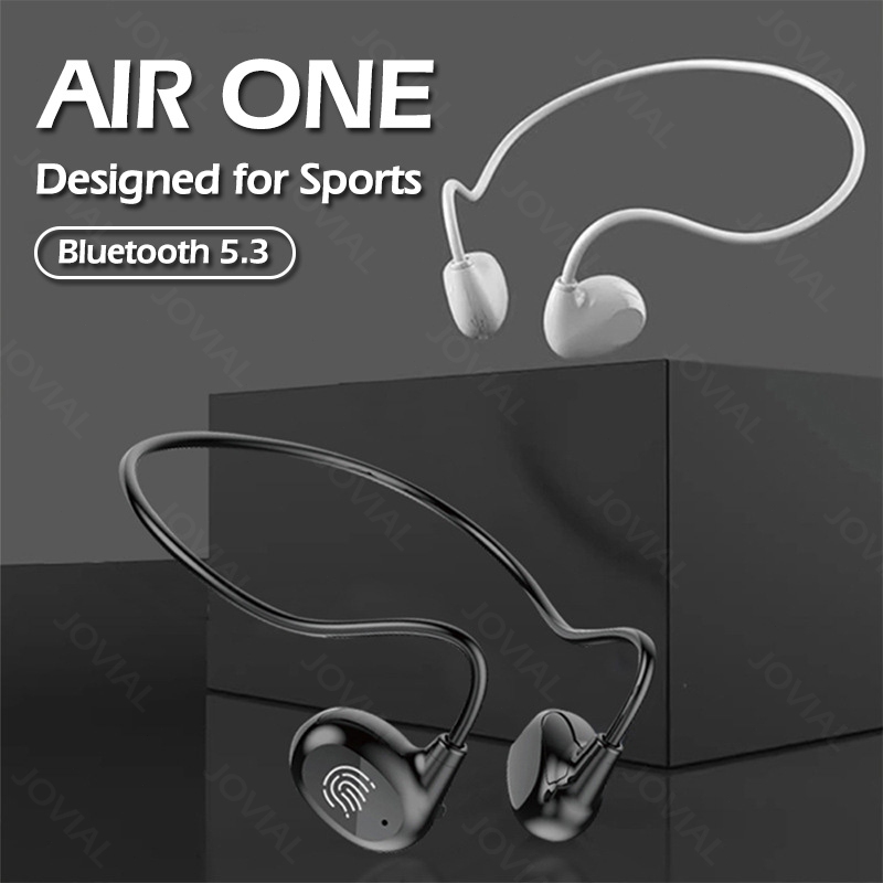 Jual AIR ONE Bass Headset Bluetooth Kait Telinga Olahraga Tahan Air ...