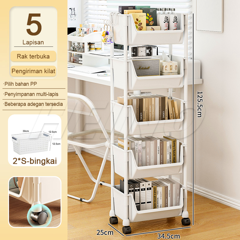 Jual HEINO Rak Buku Susun Serbaguna Tempat Rak Buku Anak Lemari Buku ...