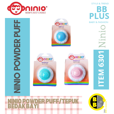 Jual NINIO POWDER PUFF /TEPUK BEDAK BAYI | Shopee Indonesia