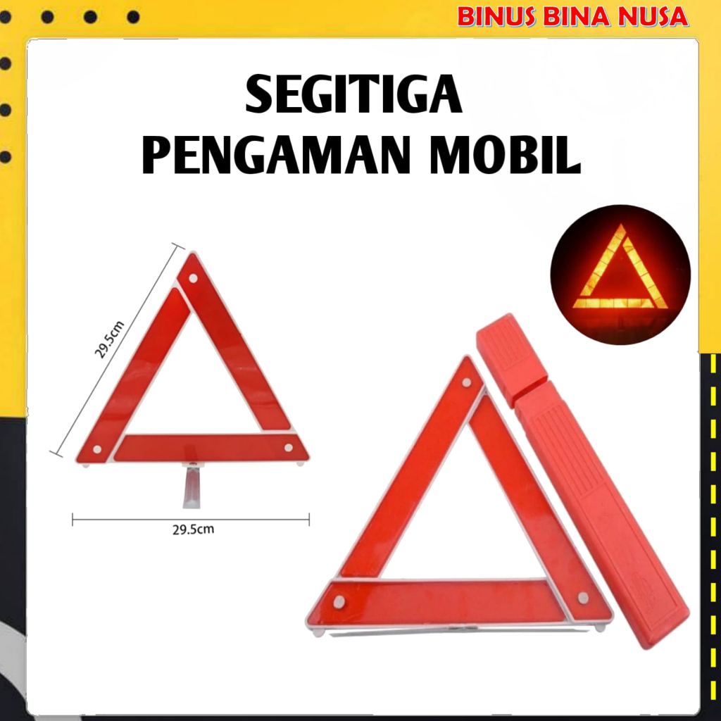 Jual Segitiga Pengaman / Tanda Segitiga / Segitiga Darurat Emergency ...