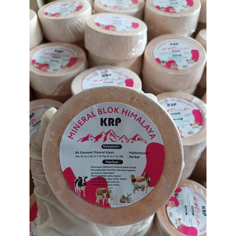 Jual Mineral blok kambing Himalaya 500 gram - Mineral block - Mineral ...