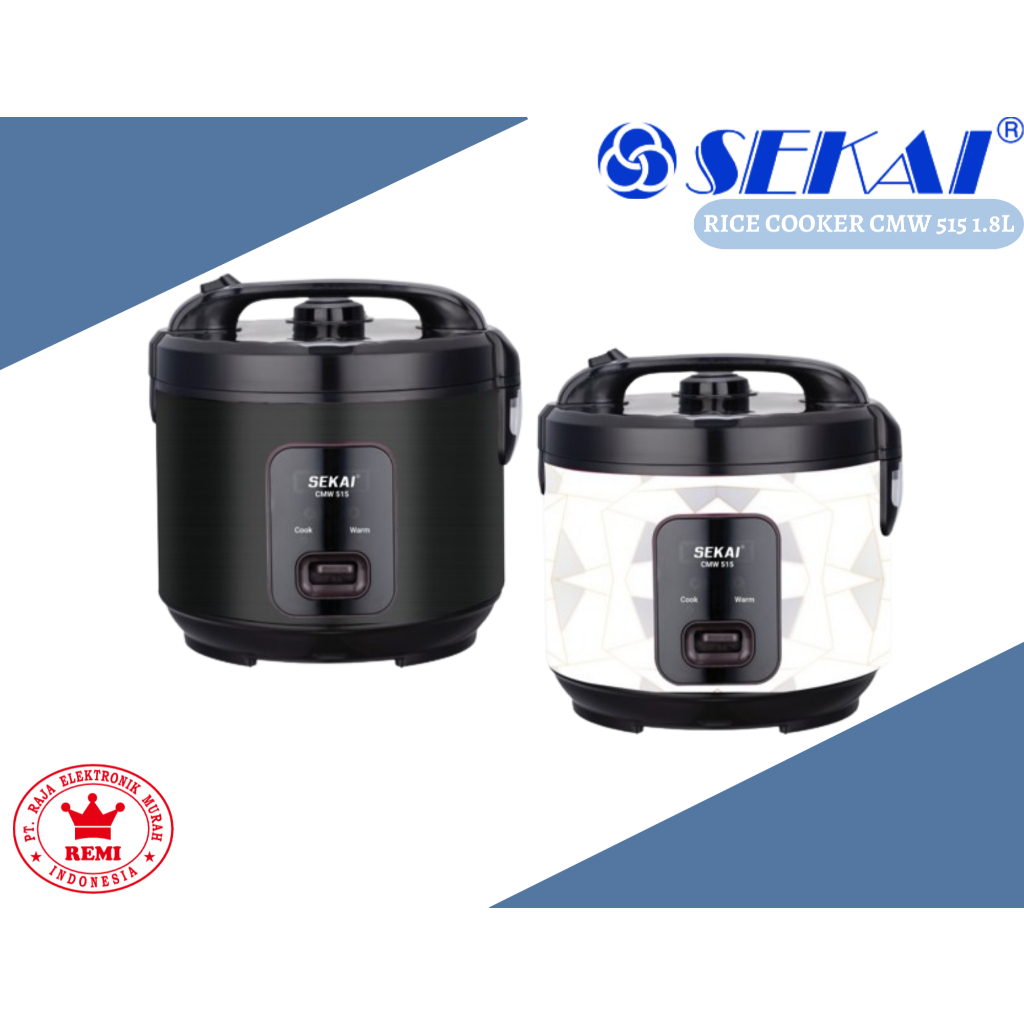 Jual SEKAI Rice Cooker CMW-515 1.8L Alat Penanak Nasi Magic Com ...