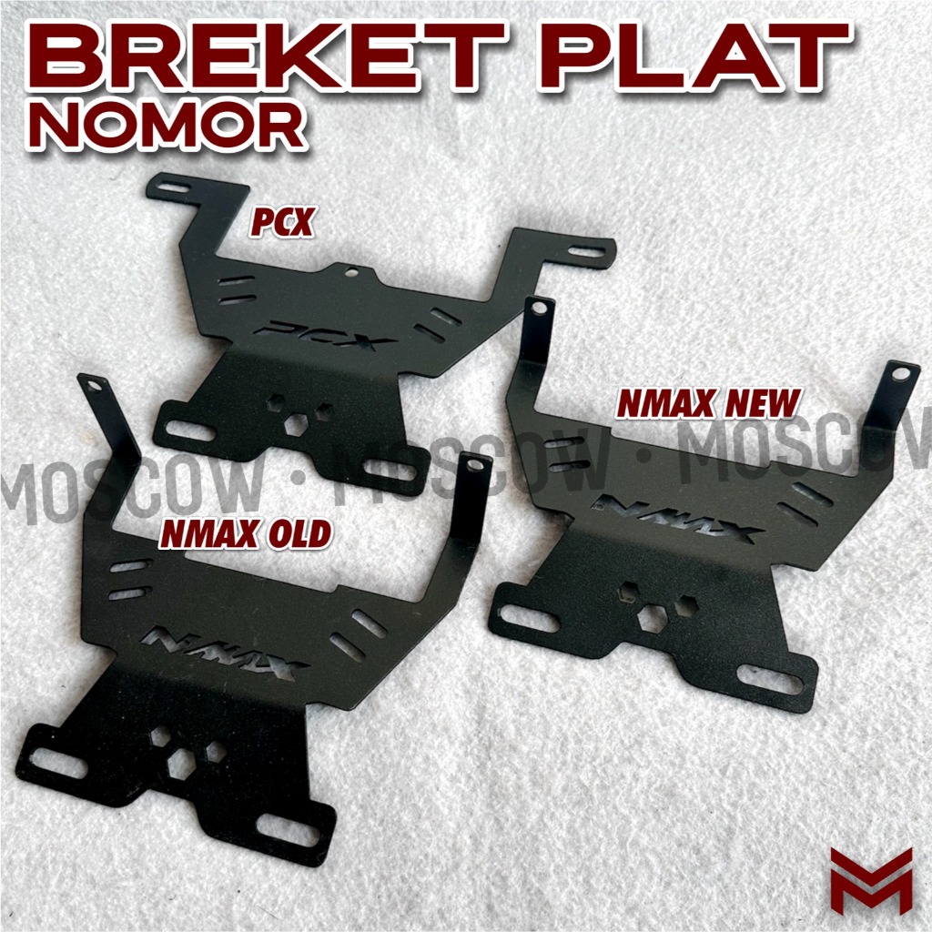 Jual BREKET PLAT NOMOR KUMIS ROBOT PCX 2018 LOKAL PCX 150 NMAX OLD 2015 ...