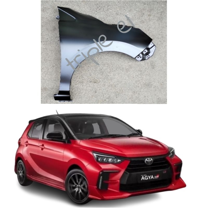 Jual PANEL FRONT FENDER PLAT SLEBOR SPAKBOR PIPI BESI AGYA AYLA TERBARU ...