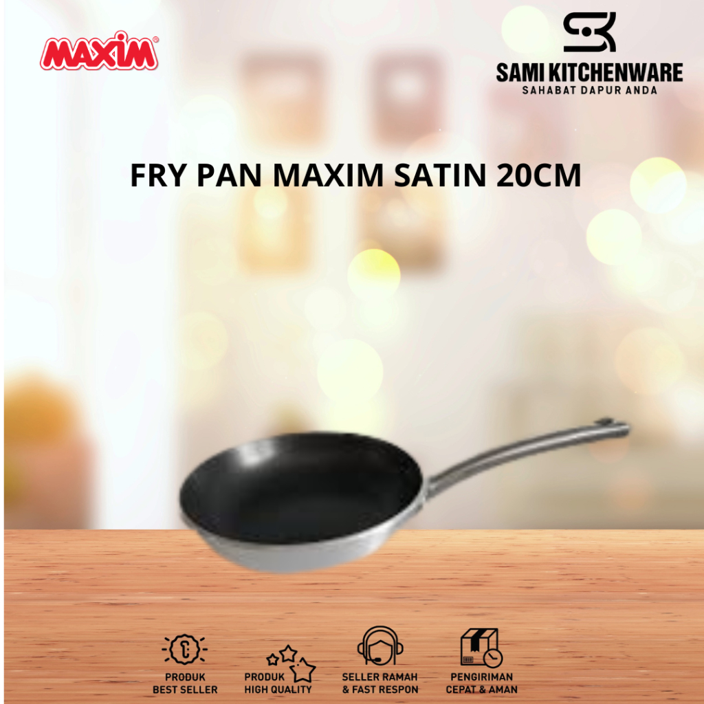 Jual FRY PAN MAXIM SATIN 20CM | Shopee Indonesia
