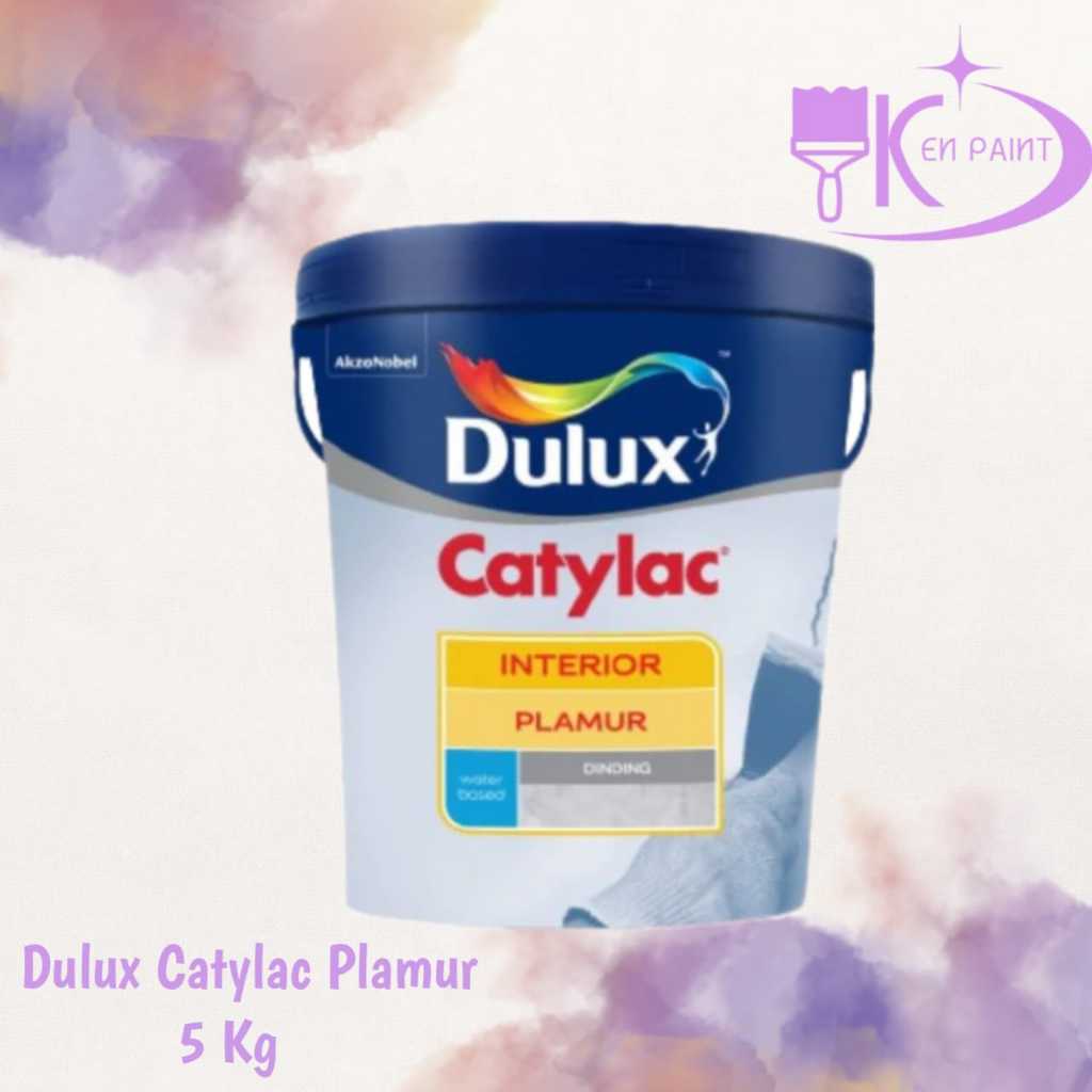 Jual Dulux Catylac Plamur Interior | Plamir Tembok 5 Kg | Shopee Indonesia