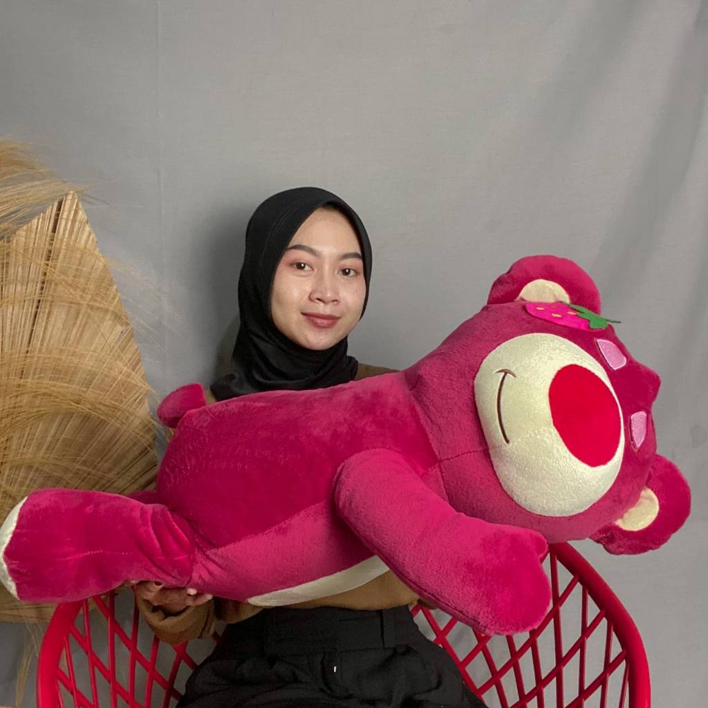 Jual Boneka Lotso Lying Bear Toy Story Viral Berlabel SNI Dolls ...
